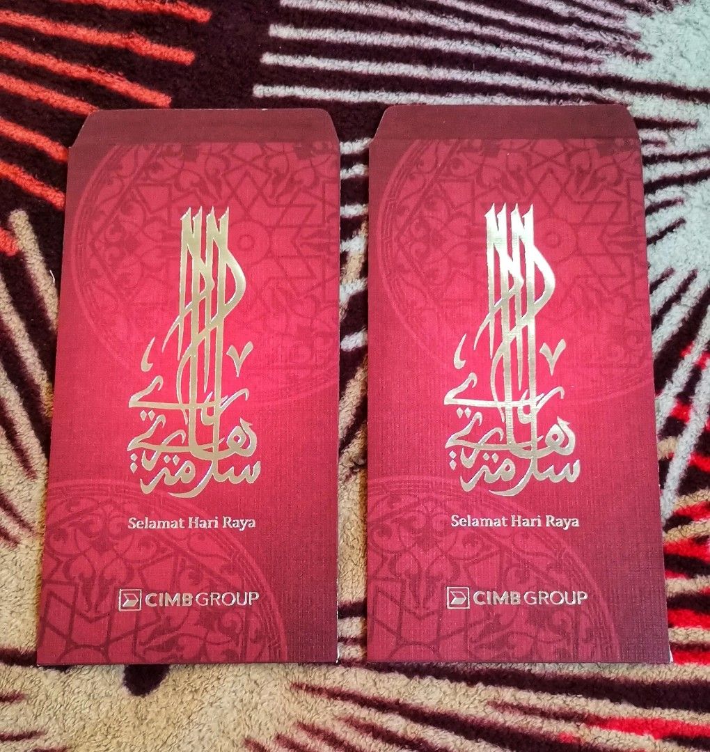 Sampul Raya CIMB Group, Hobbies & Toys, Stationery & Craft, Occasions ...