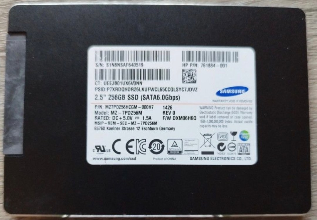 SAMSUNG 256GB SSD WITH WINDOWS ACTIVATED AND MICROSOFT OFFCIE 2021 ...