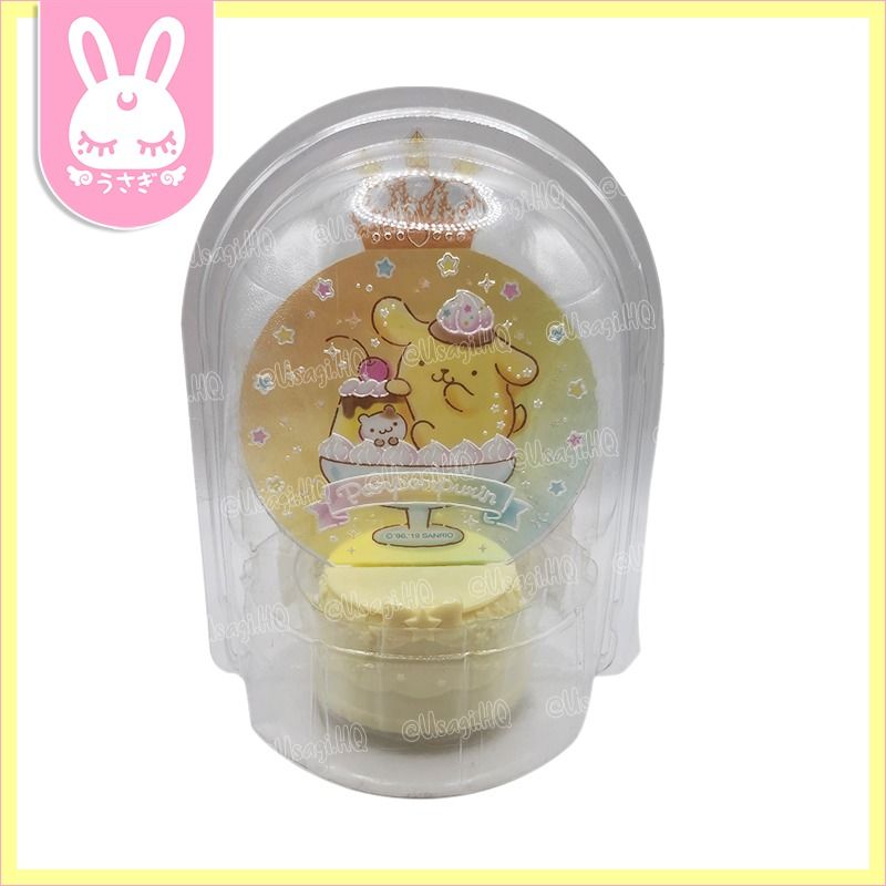 Sanrio Pompompurin Kawaii Rainbow Pastel Flash LED Snow Globe Lamp ...