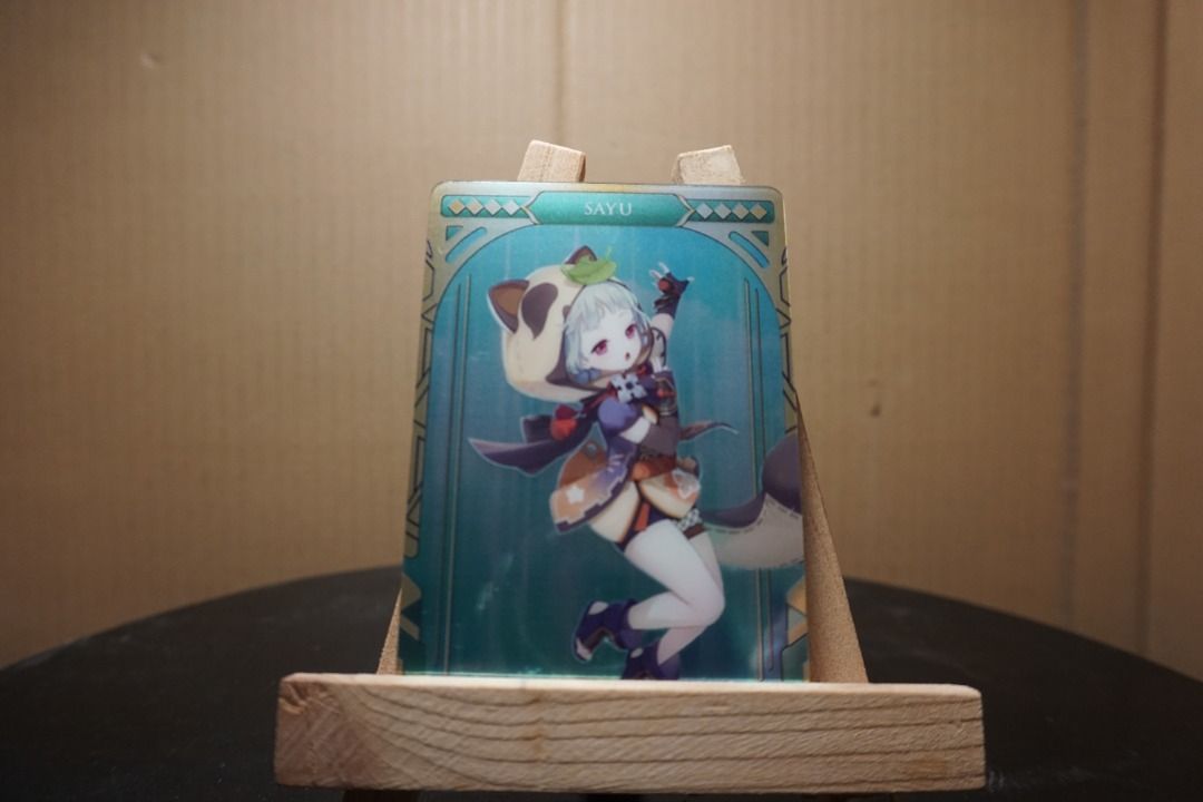 SAYU ((OFFICIAL Genshin Impact Bandai Namco Cards)), Hobbies & Toys ...
