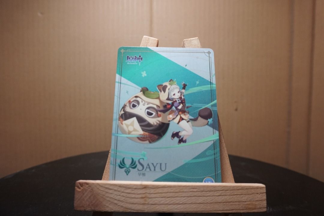 SAYU ((OFFICIAL Genshin Impact Bandai Namco Cards)), Hobbies & Toys ...