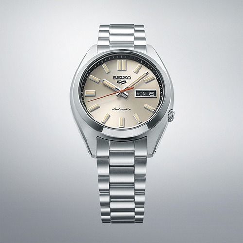 Seiko 5 Sports SNXS Series Ivory Cream Dial Automatic Watch SRPK91 ...