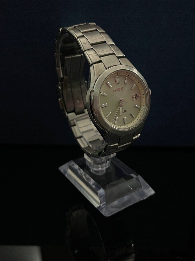 Seiko Solar Watch, Men's Fashion, Watches & Accessories, Watches on ...