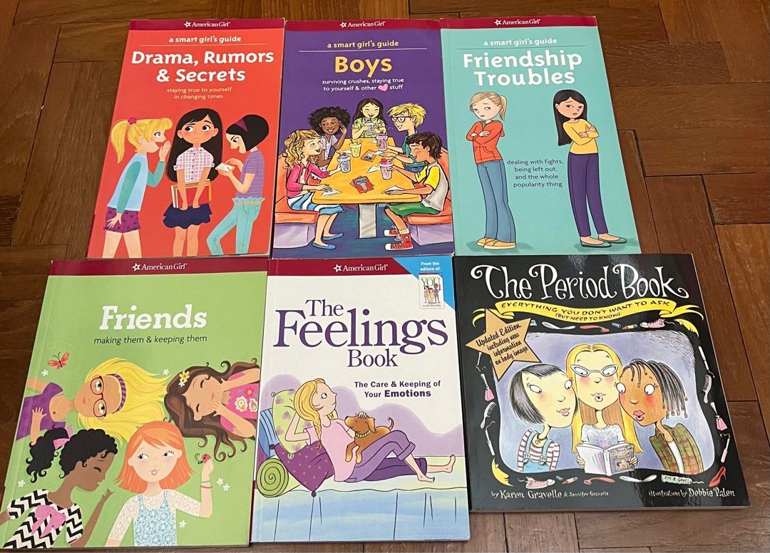 (Set of 6) pre-Teen teen self-help guide to growing up, friendships ...