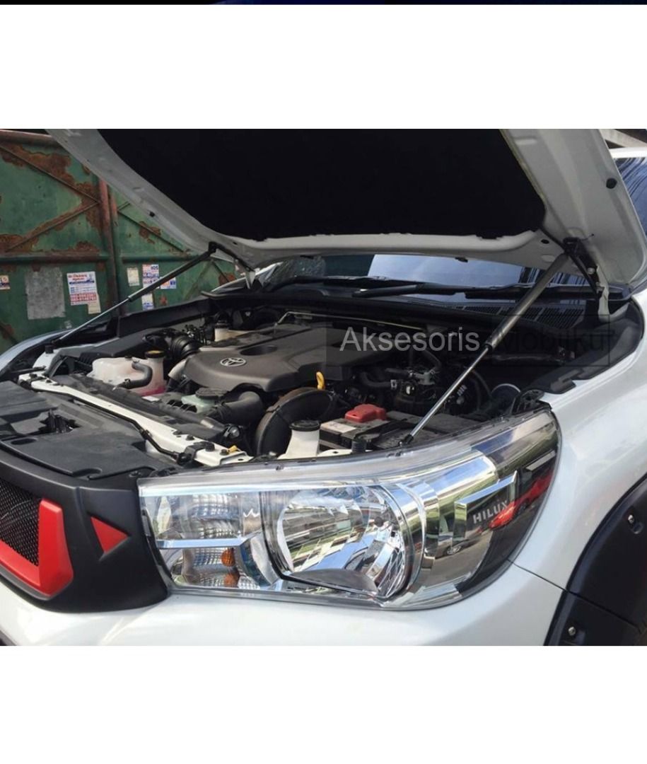 Shock Kap Mesin Hidrolik Hood Damper Hilux Revo Rocco 16 Up, Aksesoris ...