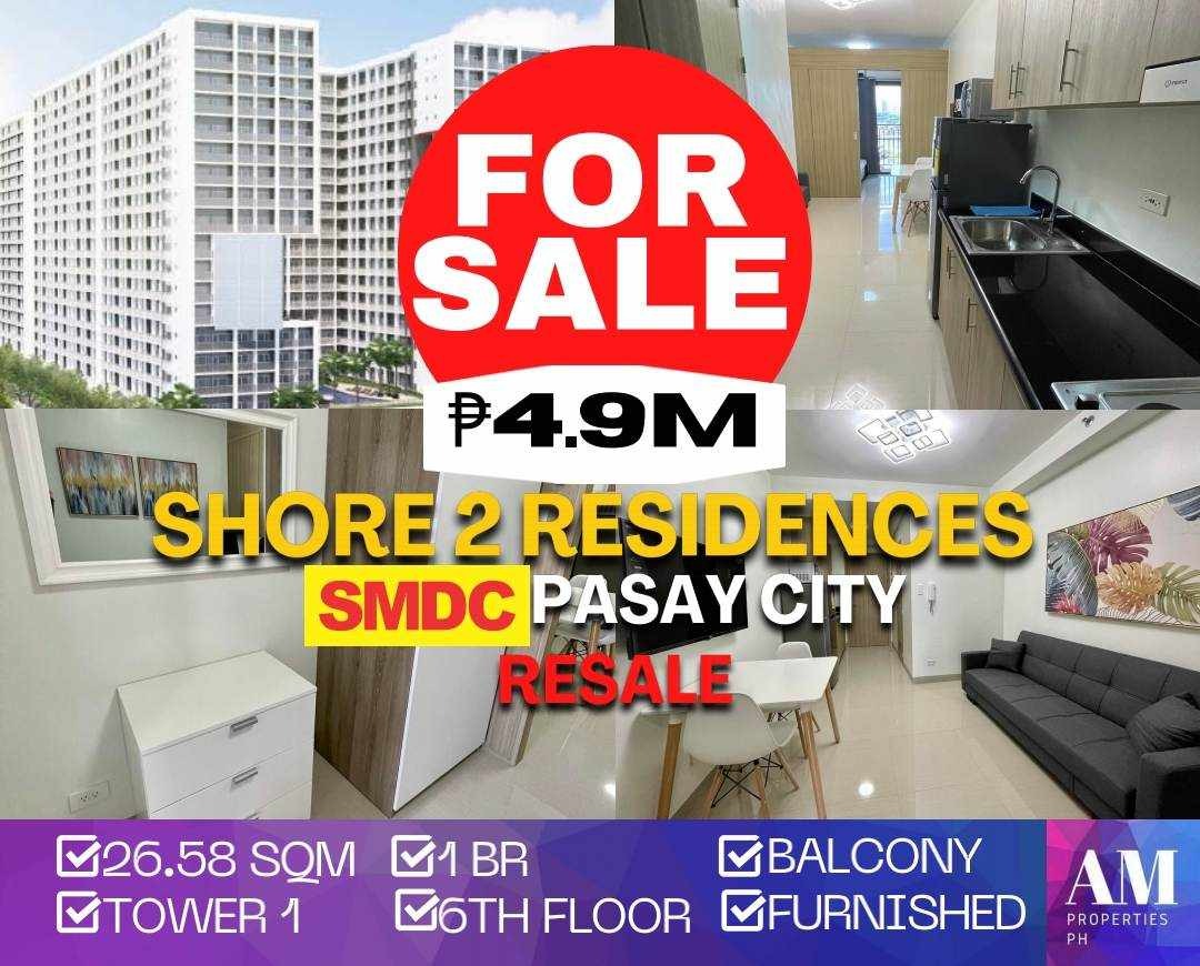 Shore 2 Residences Pasay City 1 bedroom for Sale, Property, For Sale ...