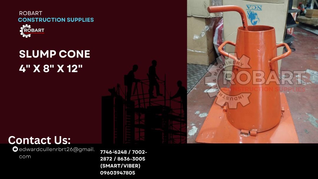 slump cone, Commercial & Industrial, Construction & Building Materials ...