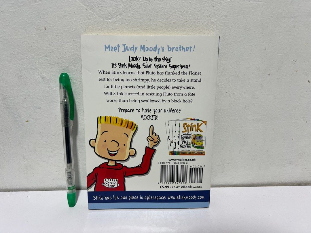 Stink: Solar System Superhero, Hobbies & Toys, Books & Magazines ...