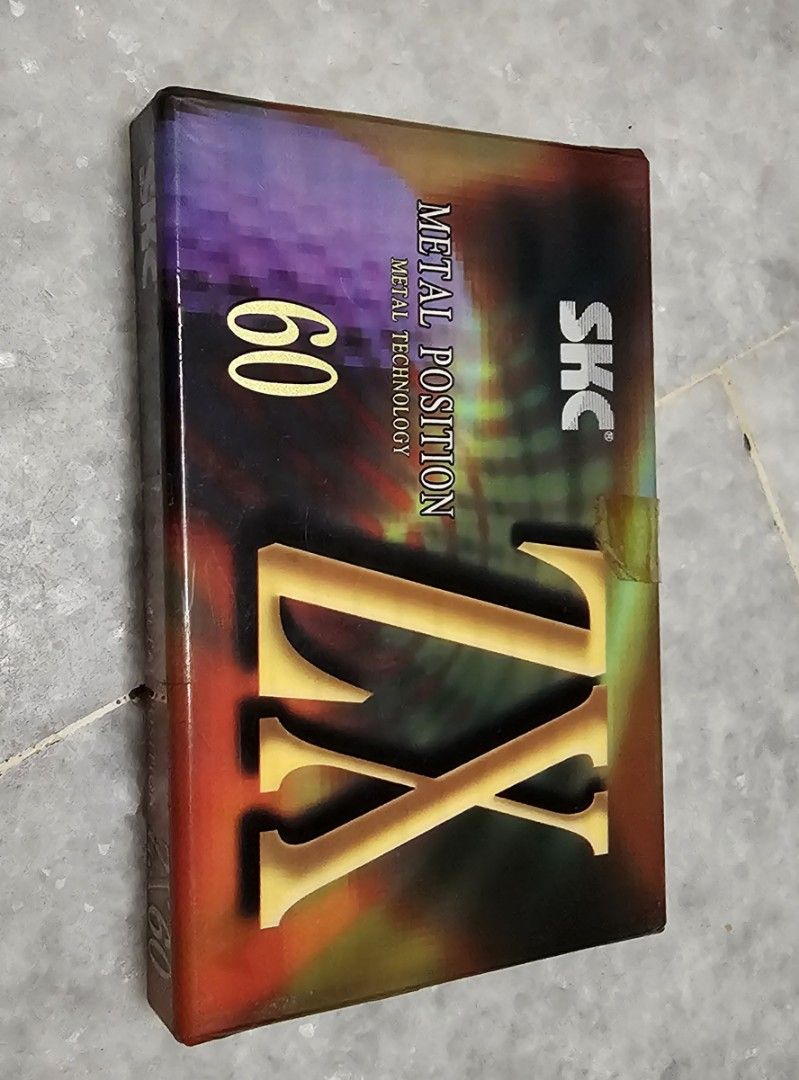SKC ZX METAL tape cassette kaset, Audio, Other Audio Equipment on Carousell