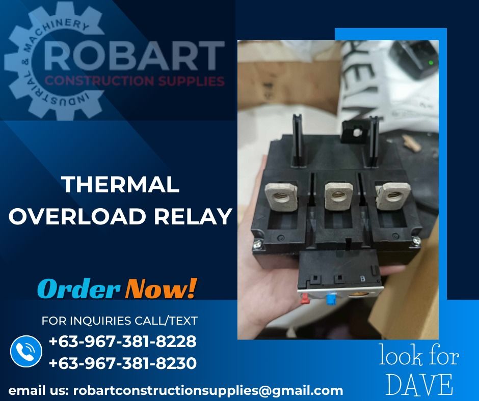THERMAL OVERLOAD RELAY, Commercial & Industrial, Construction Tools ...