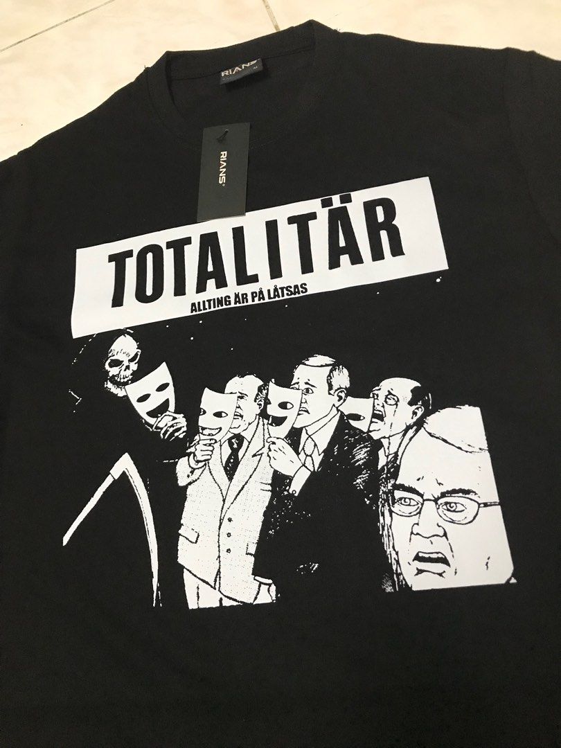TOTALITAR BAND TSHIRT, Men's Fashion, Tops & Sets, Tshirts & Polo ...