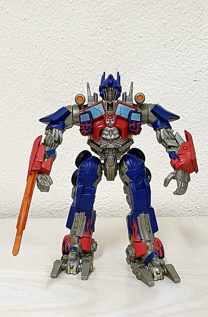 Transformers Movie Optimus Prime and Ironhide 6 Inch Tall Display ...