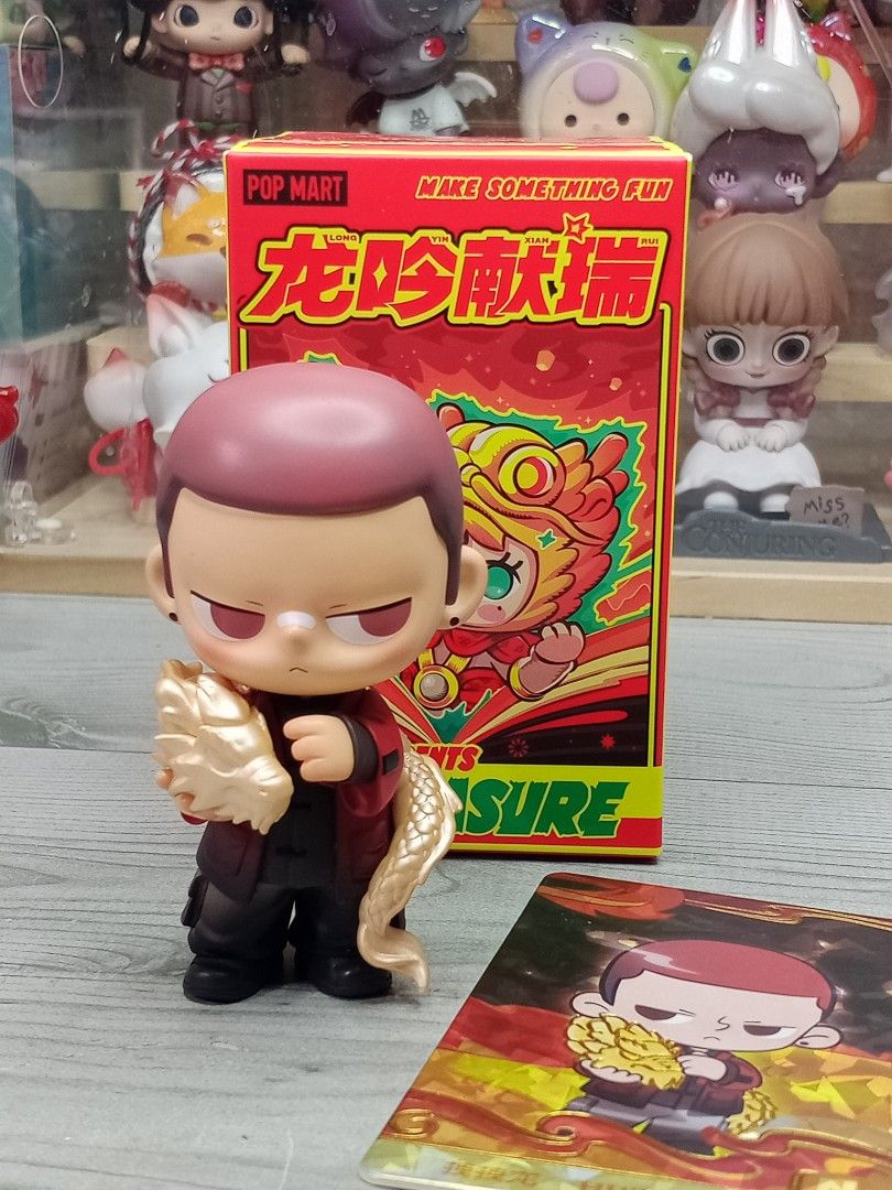 tyraryu.doll: Popmart New year 2024 year of dragon series Hirono Dimoo ...