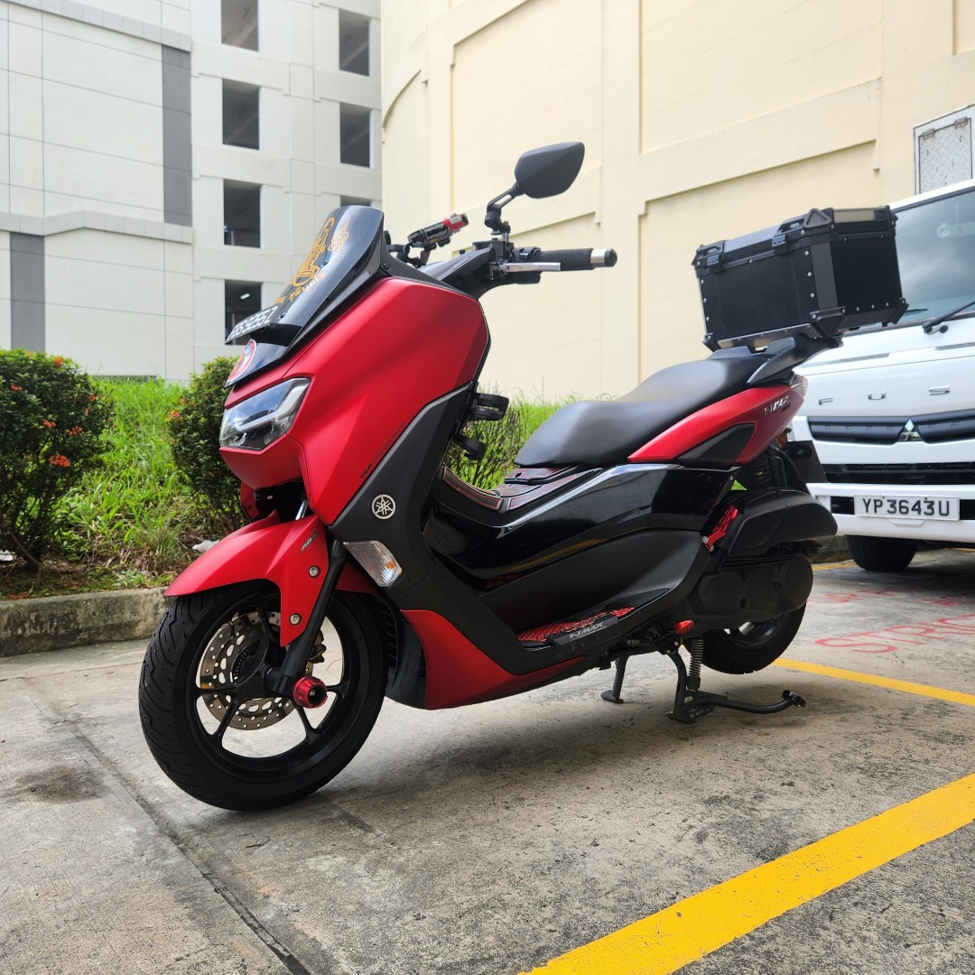 USED YAMAHA NMAX 155 V2 BLUE CORE RCB VVA HLY AUTOMATIC AUTO MATIC BIKE ...