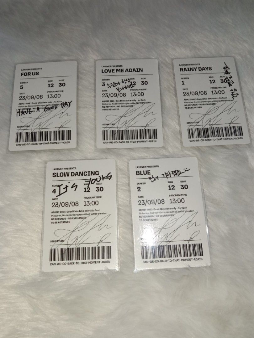 V BTS LAYOVER PC, Hobbies & Toys, Collectibles & Memorabilia, K-Wave on ...