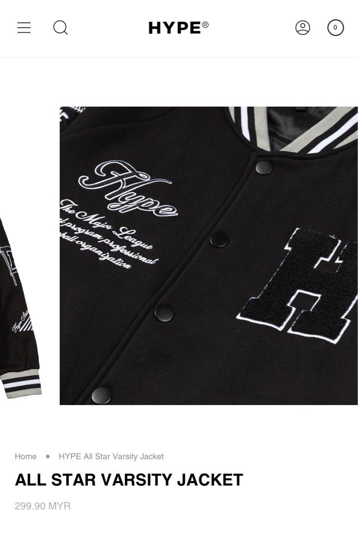 VARSITY HYPE, Men's Fashion, Coats, Jackets and Outerwear on Carousell