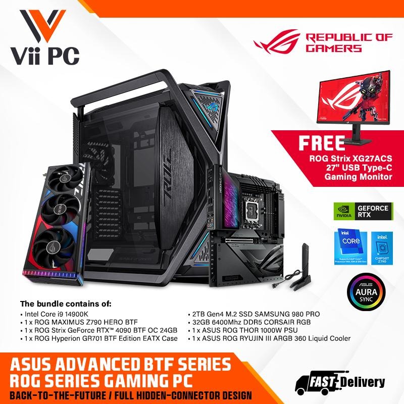 ViiPC Asus Rog Strix Z790 Hero RTX 4090 14900K BTF Bundel Package Intel ...