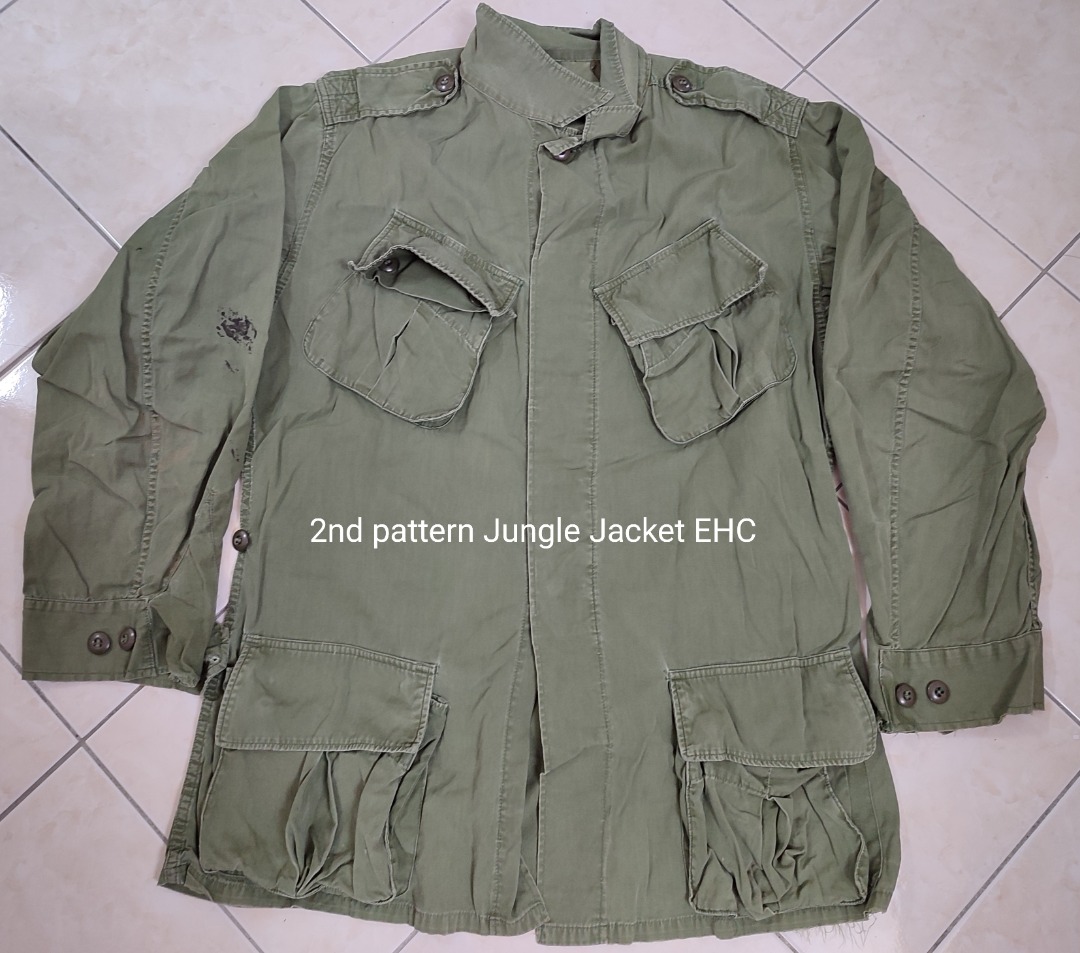 Vintage 60s Vietnam Jungle Jacket 2nd Pattern, Men's Fashion, Coats ...
