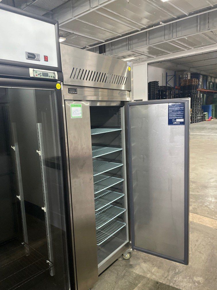 Williams single door upright chiller / full door upright chiller ...