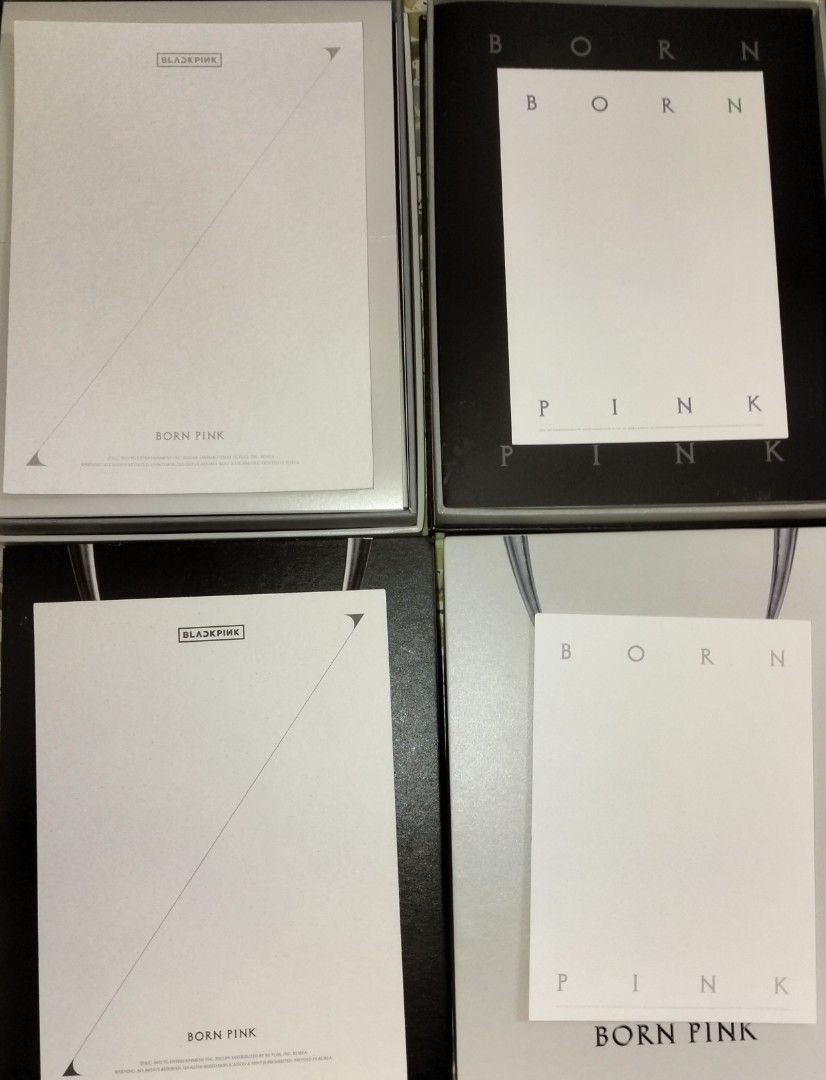 WTS Blackpink post cards, Hobbies & Toys, Memorabilia & Collectibles, K ...