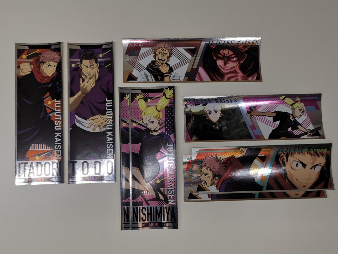 「WTS」JJK Jujutsu Kaisen： Wafer Cards | Badge/Pin | Stickers, Hobbies ...