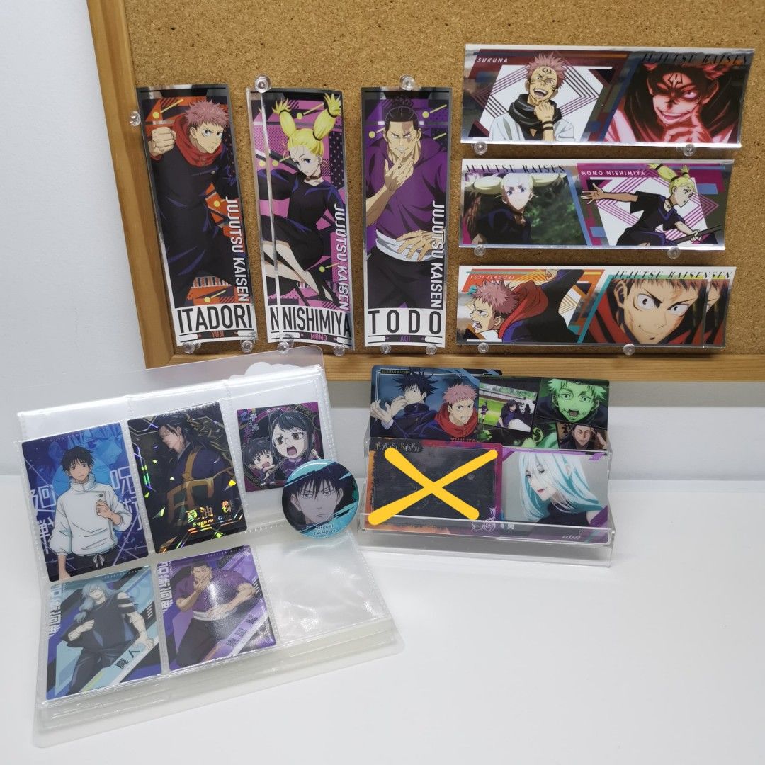 「WTS」JJK Jujutsu Kaisen： Wafer Cards | Badge/Pin | Stickers, Hobbies ...