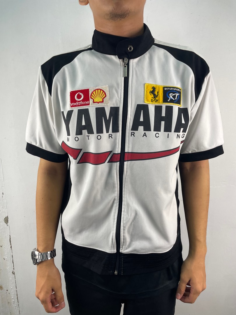 Yamaha Motor Racing Jacket Short Sleeve Jaket Permotoran Yamaha Konvoi ...