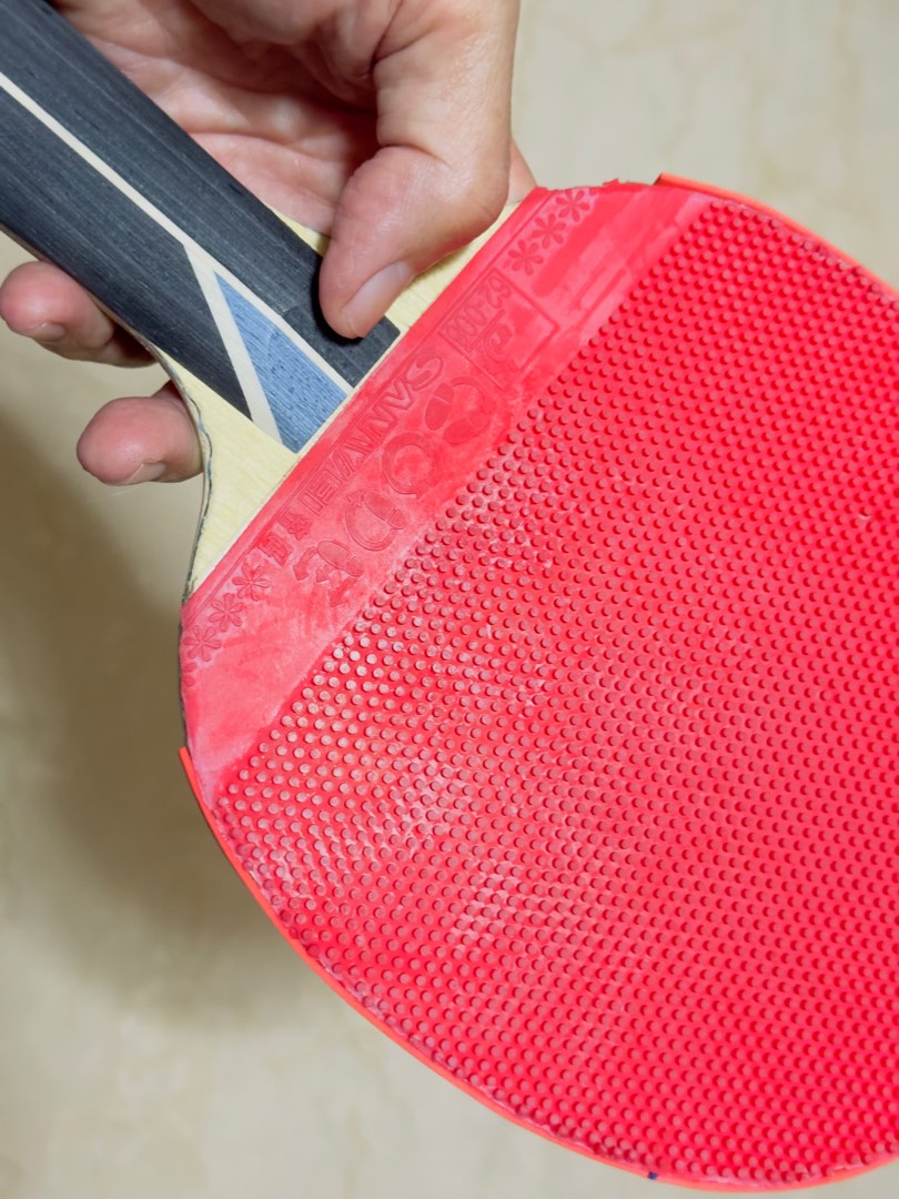 Yinhe Pro 1 with Sanwei code long pimples / long pips and XIOM Oza ...