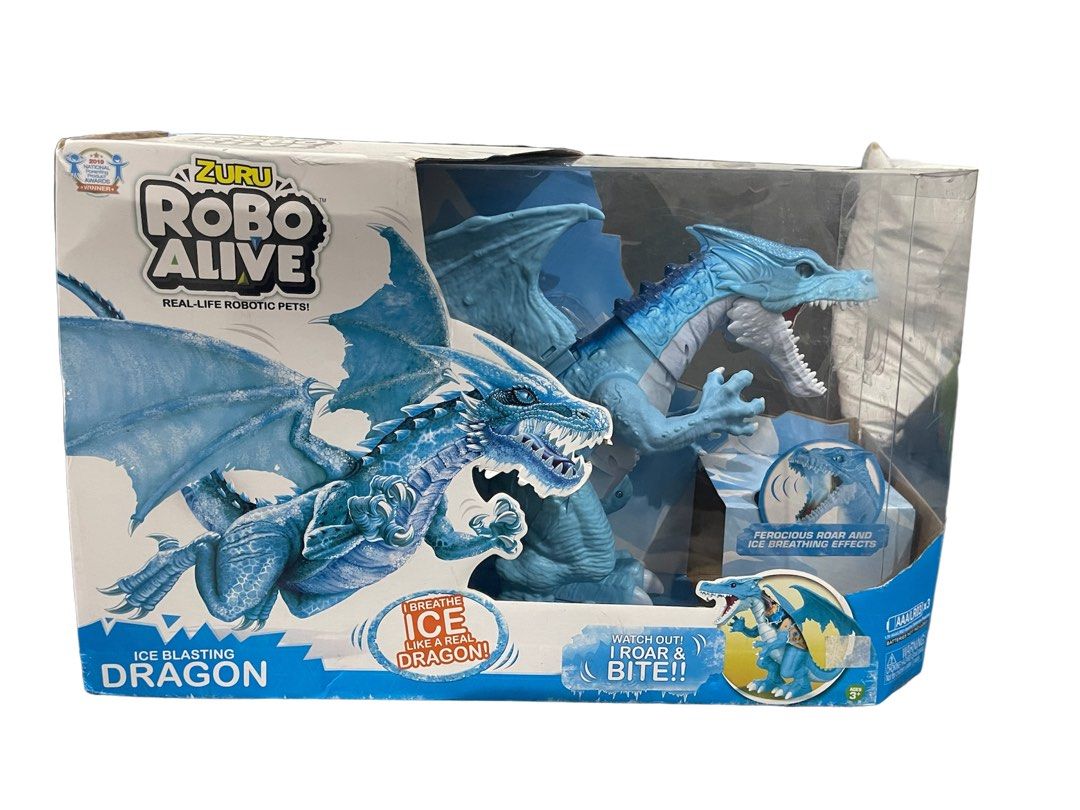 Zuru Robo Alive Blue Dragon, Hobbies & Toys, Toys & Games on Carousell