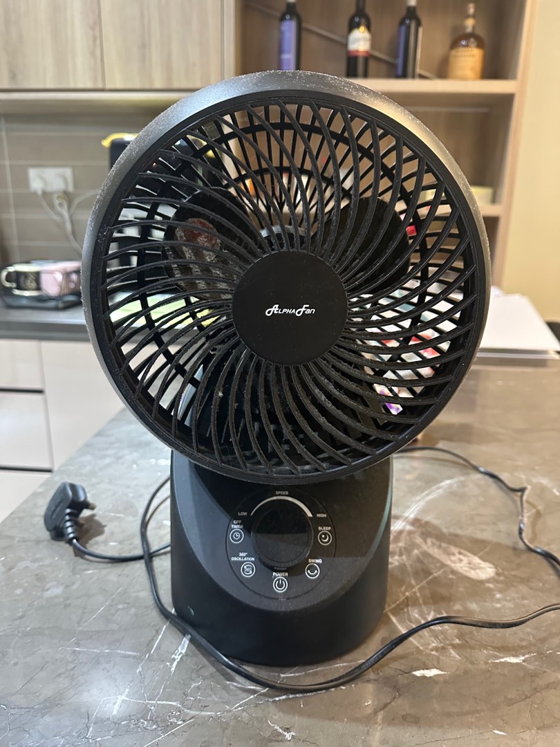 360 degree turning fan, Furniture & Home Living, Lighting & Fans, Fans ...