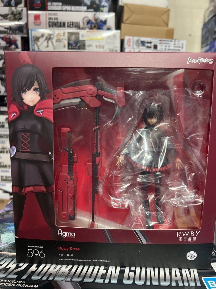 全新行版 Figma 596 冰雪帝國 Ruby rose, 興趣及遊戲, 玩具 & 遊戲類 - Carousell