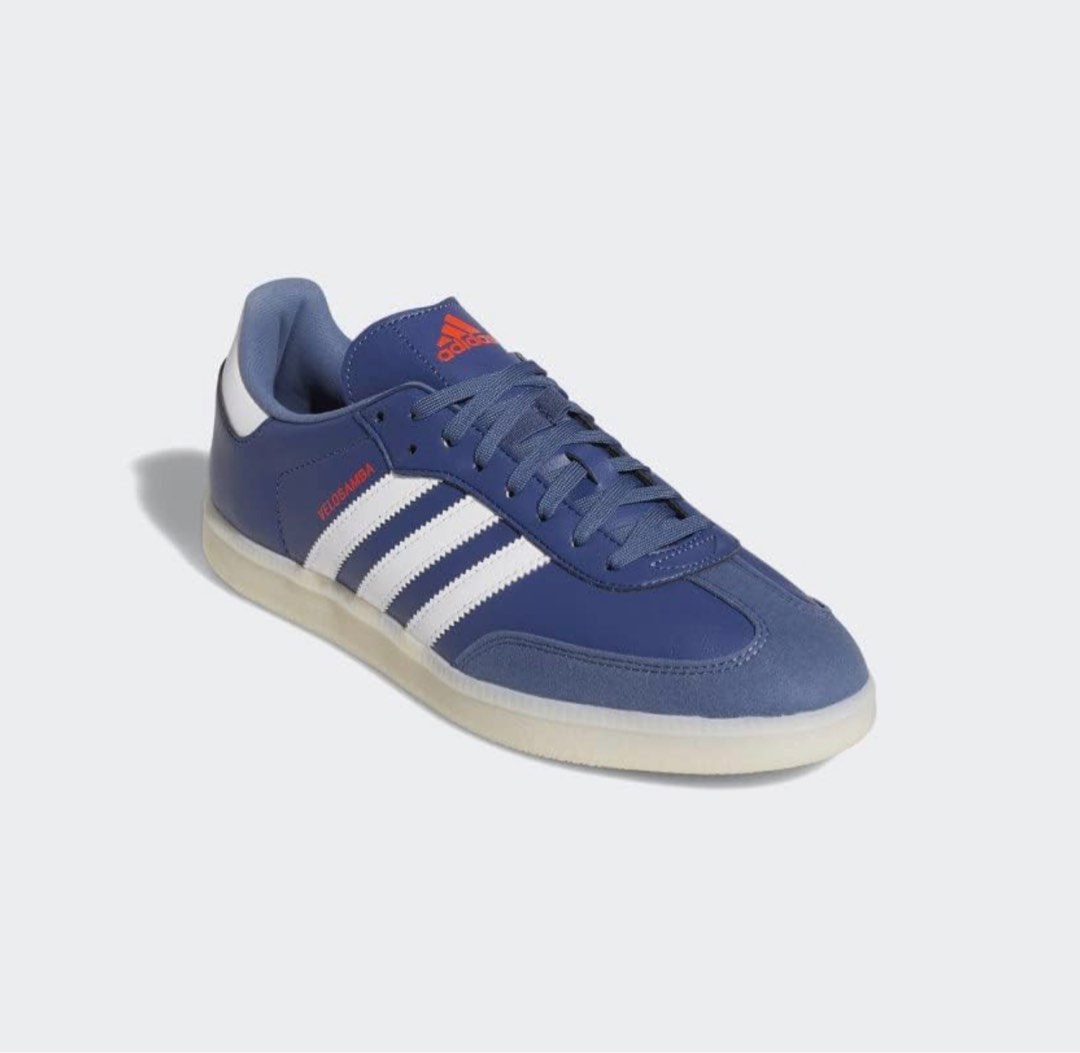 Adidas Velosamba Vegan Cycling Shoes in Blue and White, Men's Fashion ...