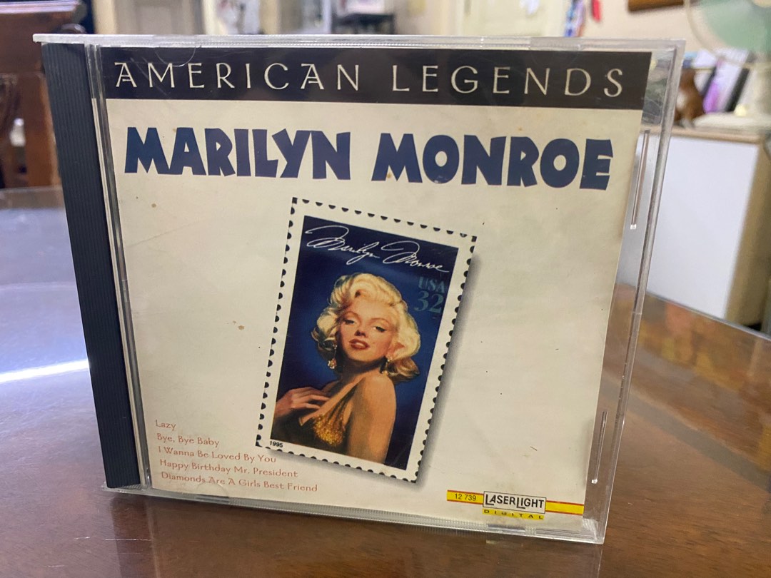 American Legend - Marilyn Monroe by Marilyn Monroe CD Mar-1996 ...