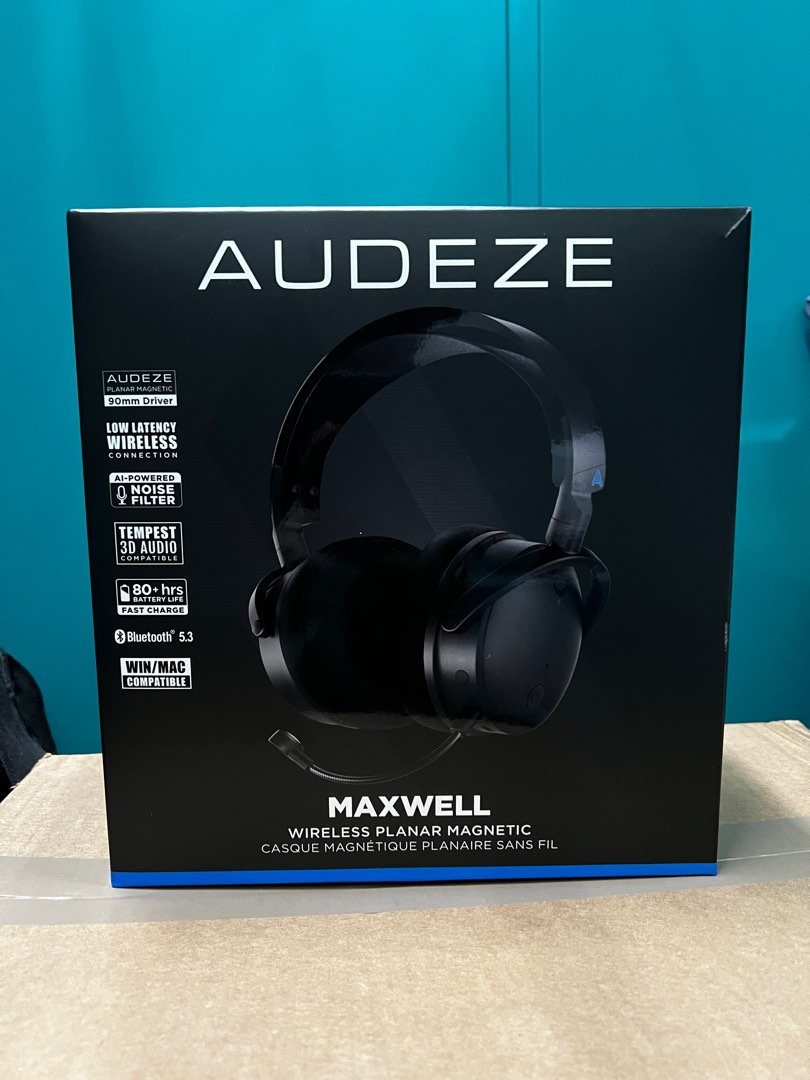 Audeze Maxwell Wireless Gaming Headset (PlayStation), 音響器材, 頭戴式/罩耳式耳機 ...