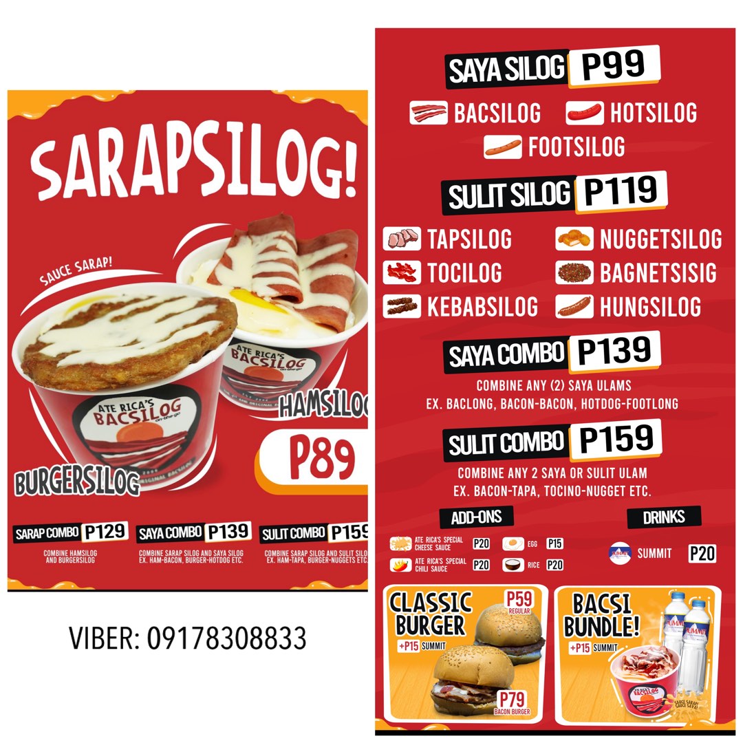 Bacsilog, Food & Drinks, Rice & Noodles on Carousell