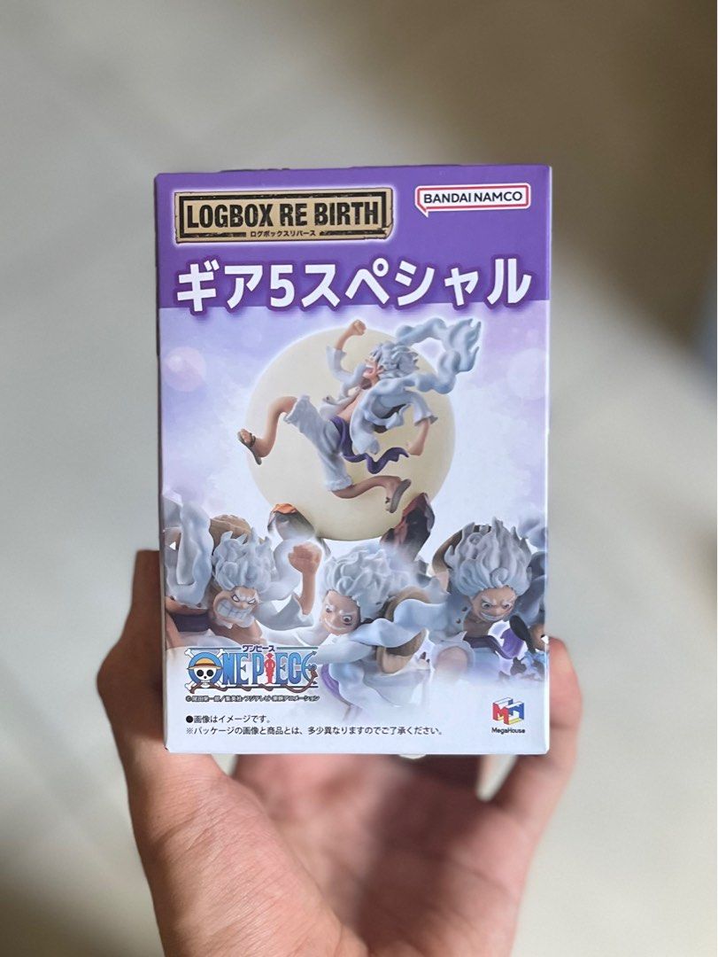 BANDAI MEGAHOUSE LOGBOX REBIRTH LUFFY GEAR 5, Hobbies & Toys, Toys ...