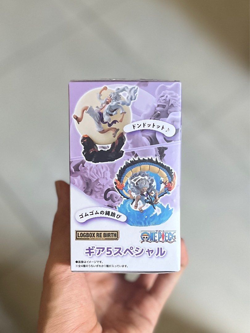 BANDAI MEGAHOUSE LOGBOX REBIRTH LUFFY GEAR 5, Hobbies & Toys, Toys ...