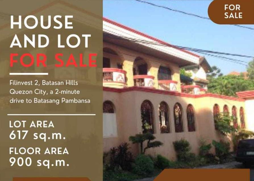 Batasan Hills 2 storey house and lot at Filinvest 2 QC. near Batasang ...