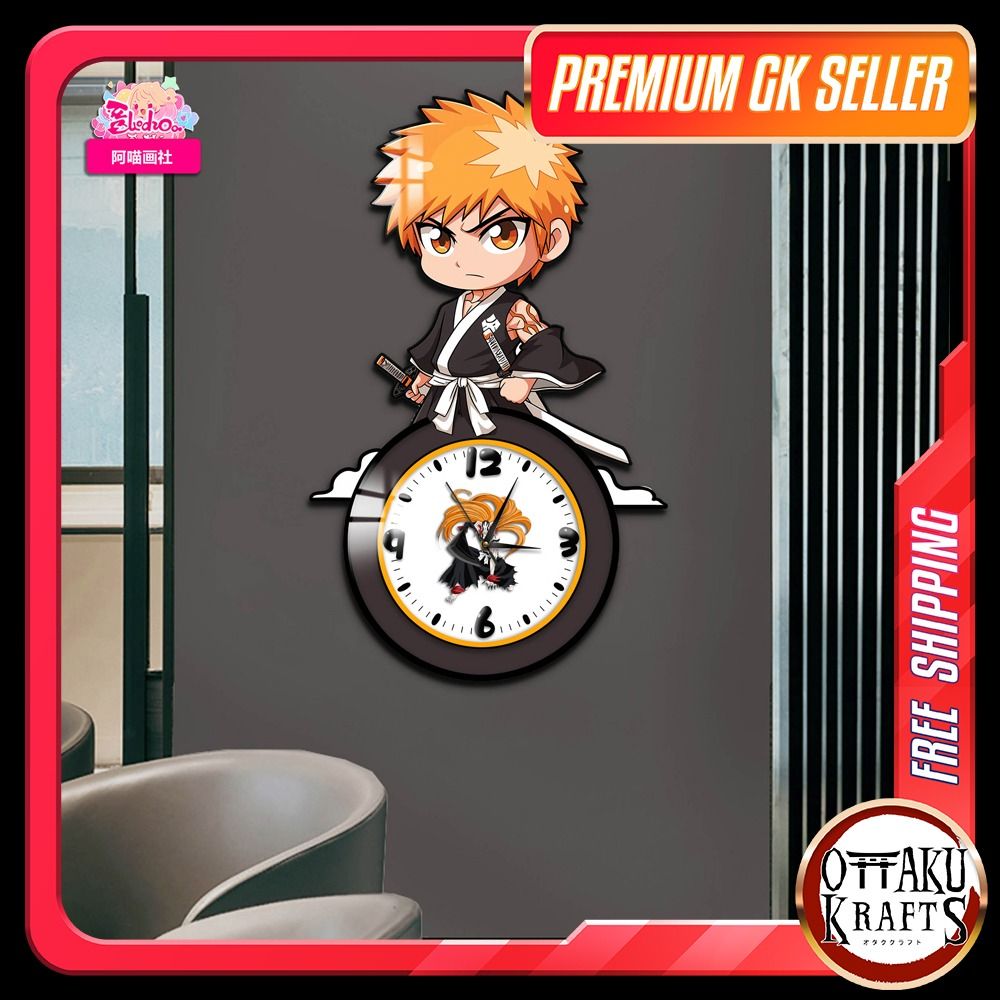 Bleach | Clock | Ah Mao Hua Se Studio | 【FREE Shipping - READY TO SHIP ...