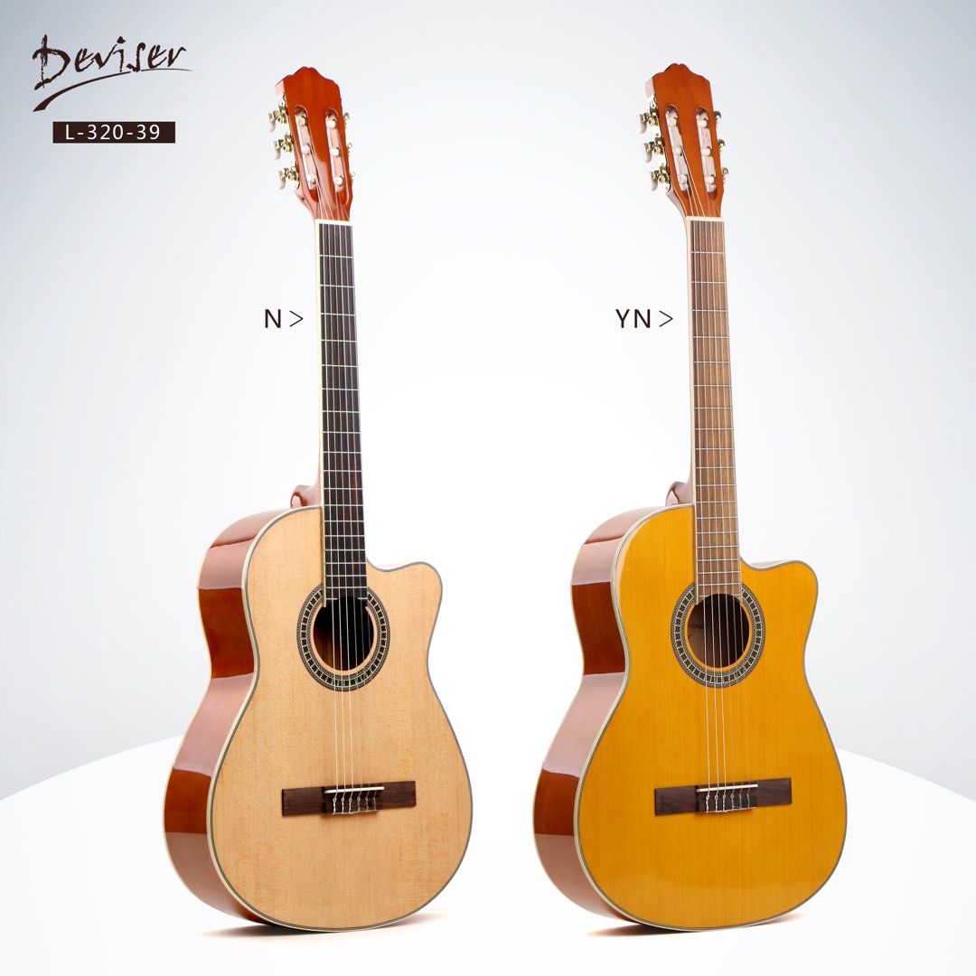 [BNIB] Classical guitar cutaway with free bag., Hobbies & Toys, Music ...