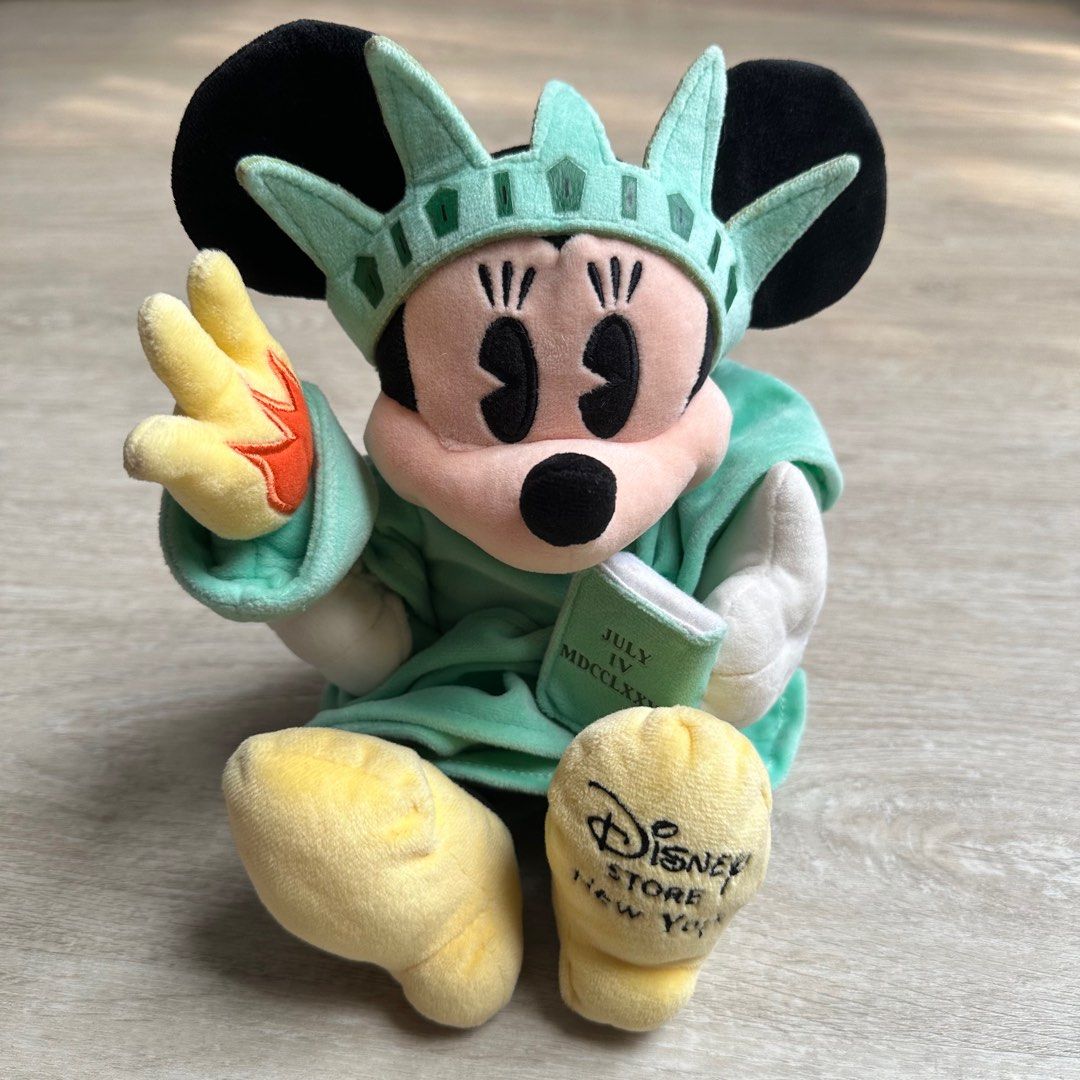 Boneka disney mickey minnie mouse liberty 100% ORIGINAL ori authentic ...
