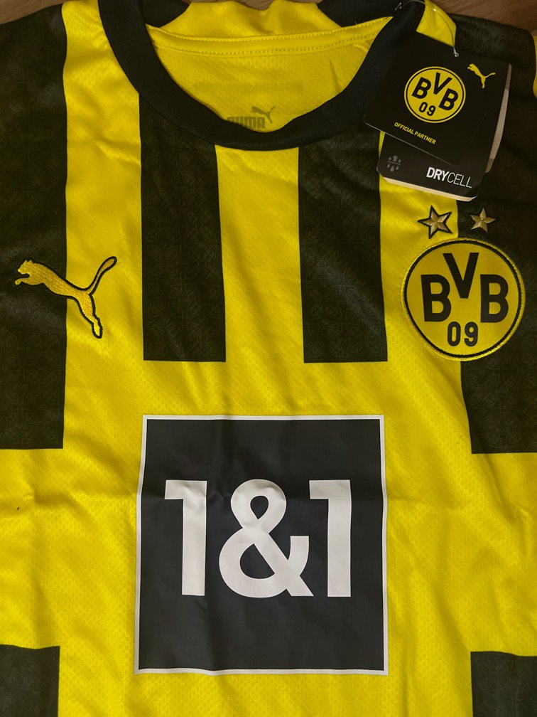 BVB men’s jersey 22/23, Hobbies & Toys, Memorabilia & Collectibles, Fan ...