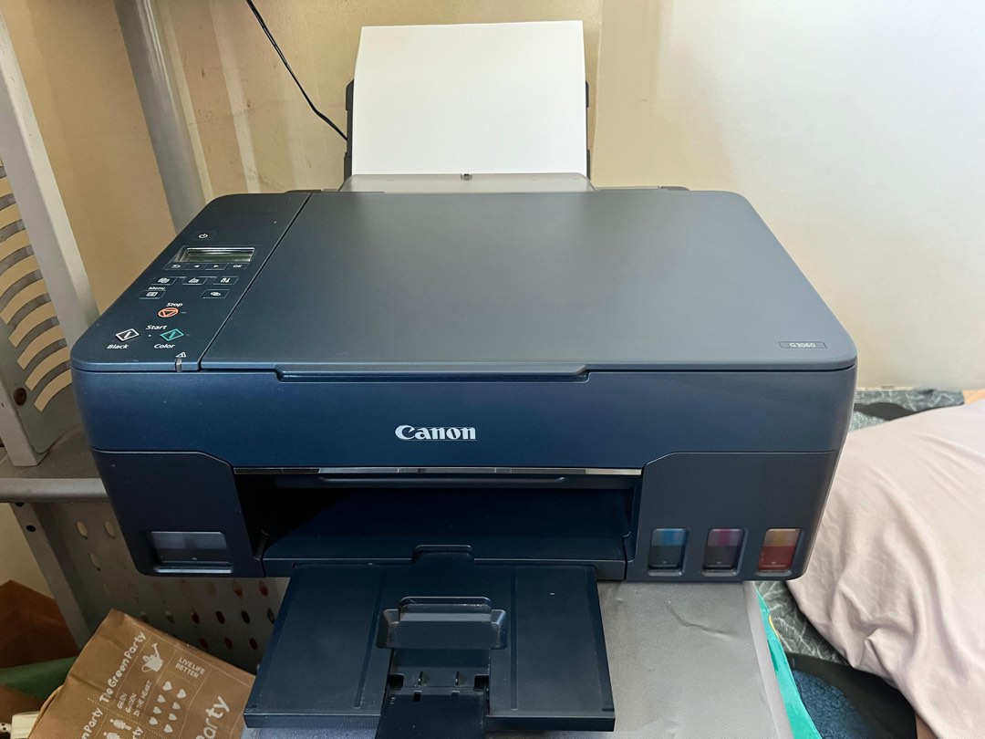 Canon G3060 Ink Efficient Wireless All-In-One Printer, Computers & Tech ...