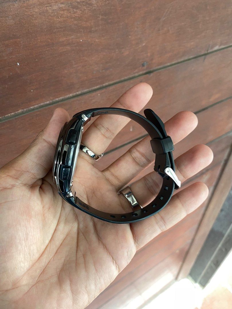 CASIO WAVE CEPTOR CRONO LANGKA RARE VINTAGE, Fesyen Pria, Jam Tangan di ...