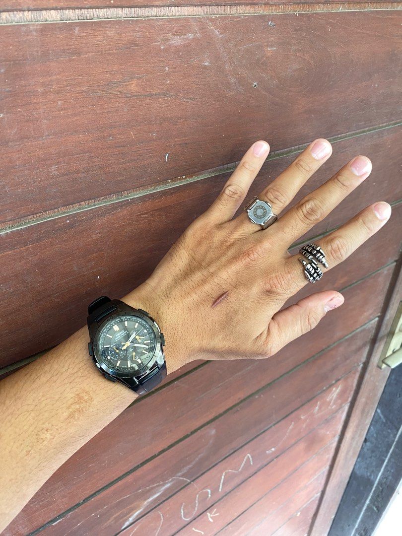 CASIO WAVE CEPTOR CRONO LANGKA RARE VINTAGE, Fesyen Pria, Jam Tangan di ...
