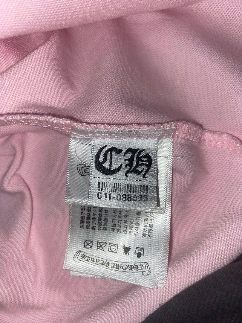 CHROME HEARTS PINK ORIGINAL, Men's Fashion, Tops & Sets, Tshirts & Polo ...