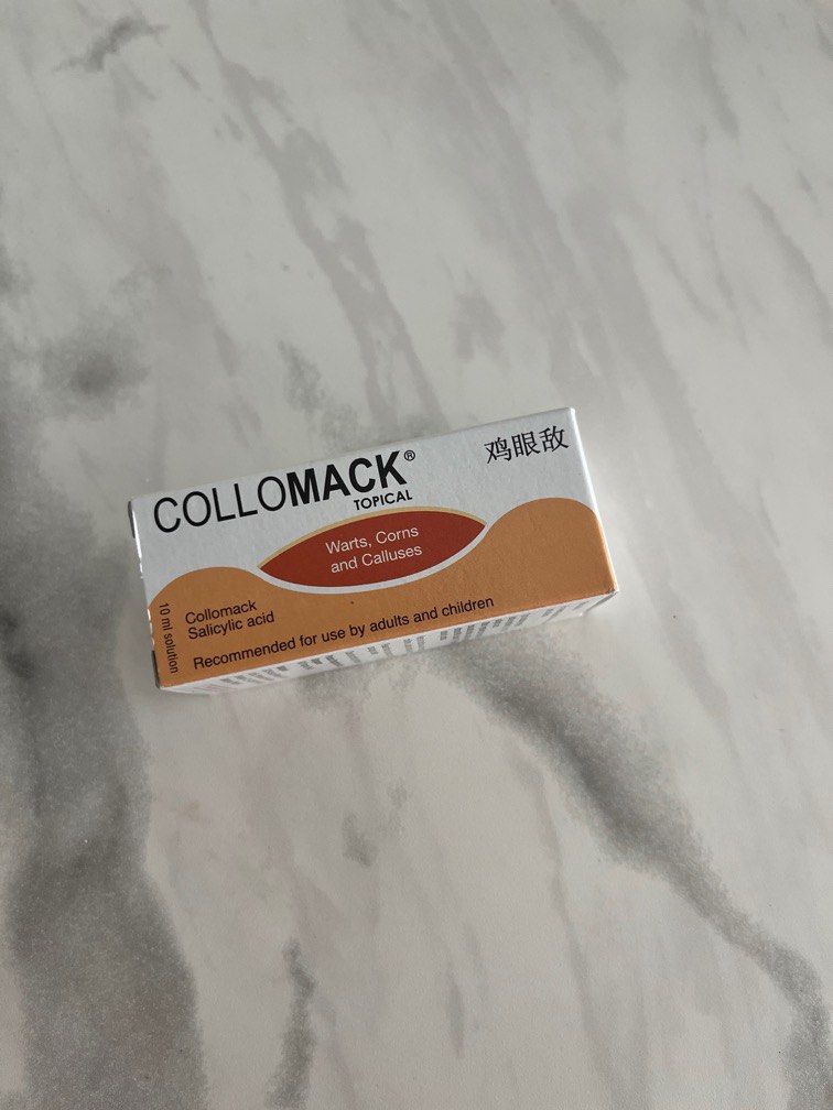 Collomack Salicylic Acid for warts, calluses, corns, Beauty & Personal ...