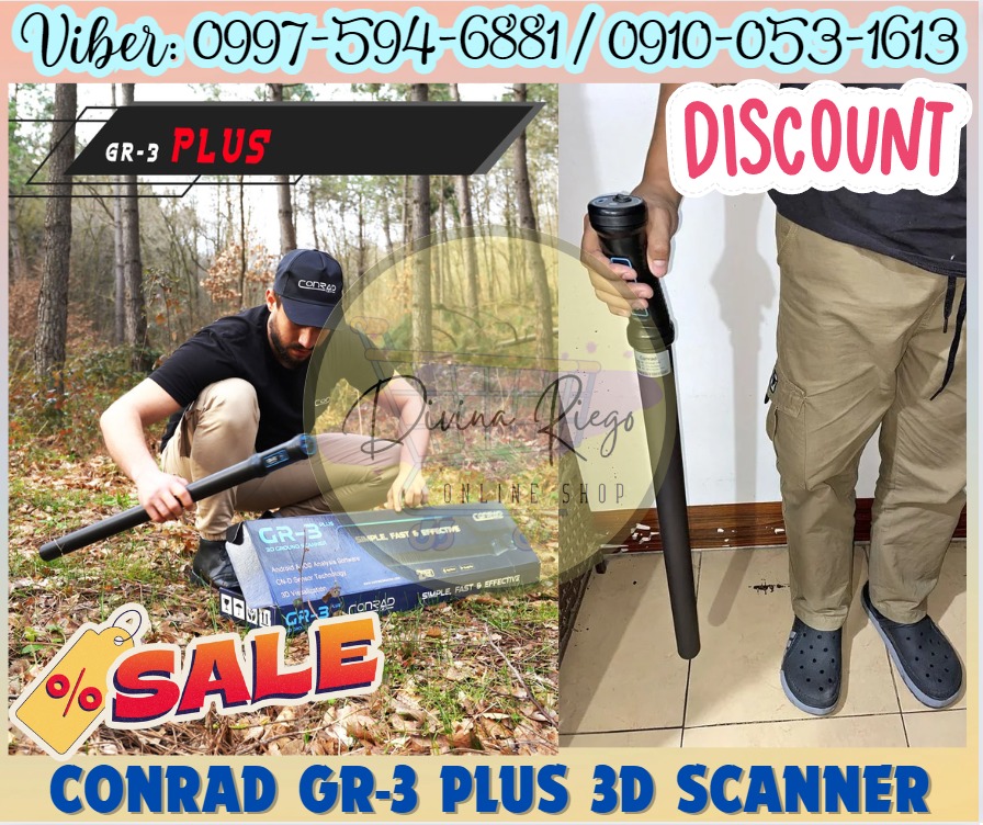 Conrad GR-3 Plus 3D Scanner Gold Detector, Everything Else, Others on Carousell