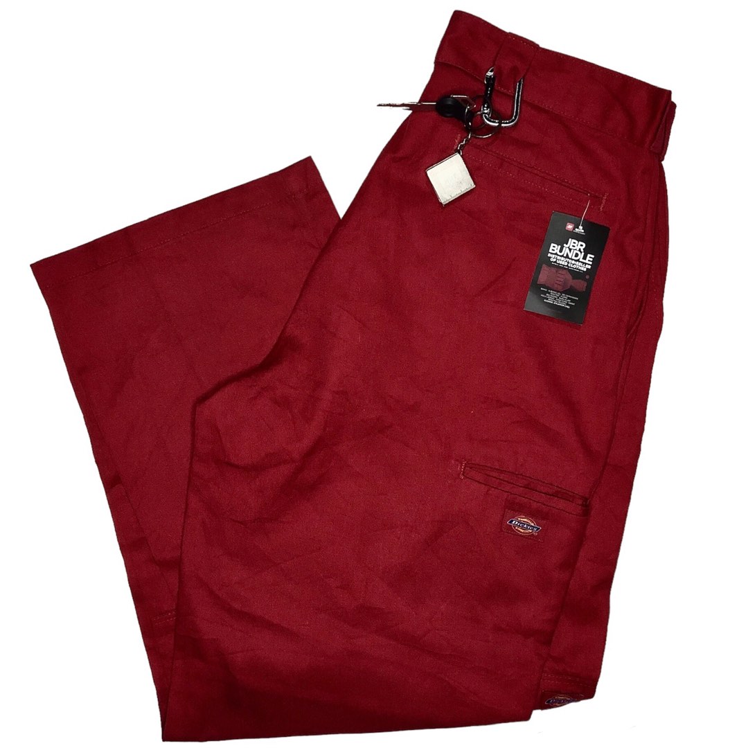 Dickies Double Knee Red, Men's Fashion, Bottoms, Jeans on Carousell