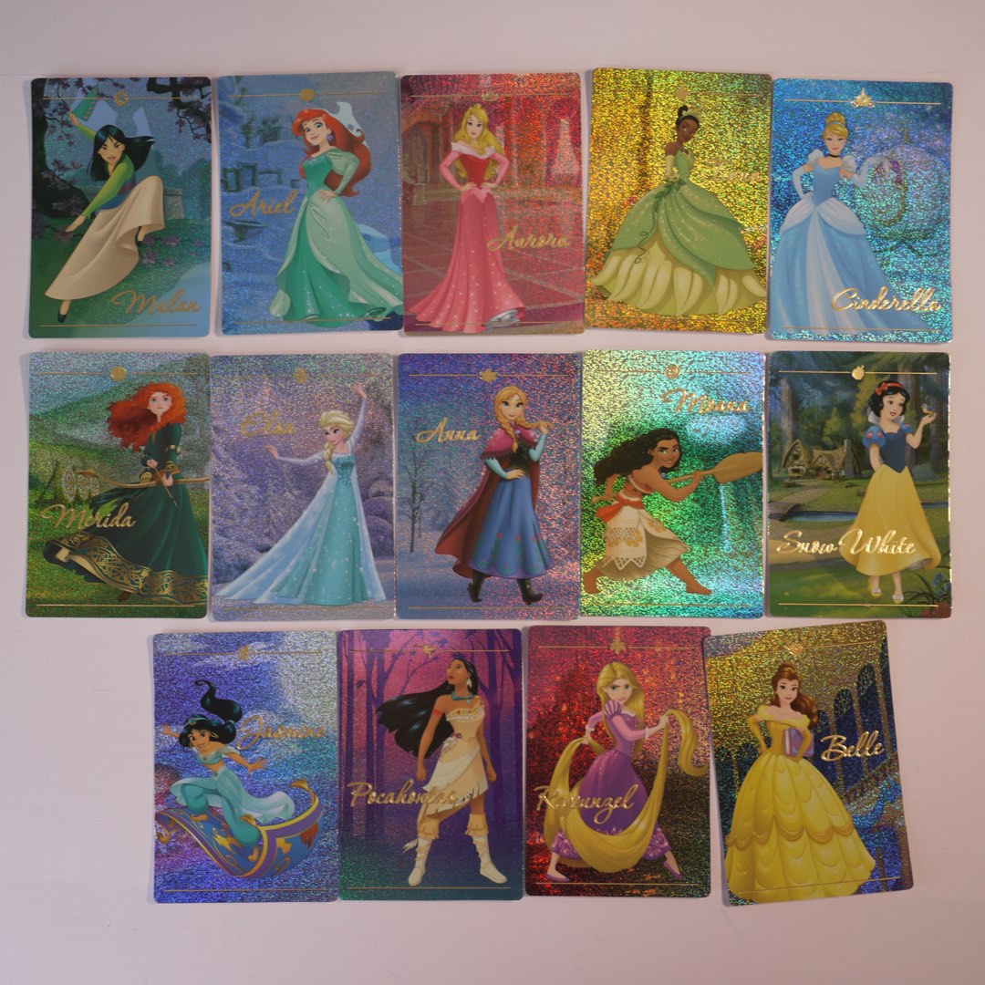 Disney Princess card collection, Hobbies & Toys, Toys & Games on Carousell